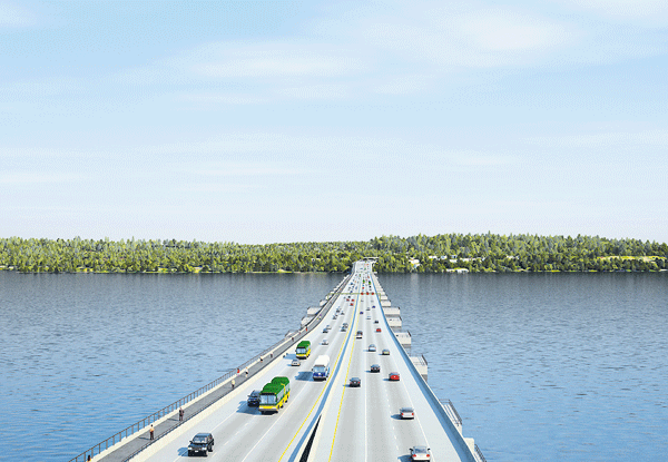 Langste drijvende brug ter wereld aan vervanging toe