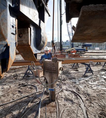 Gewi-ankers voor garage onder park