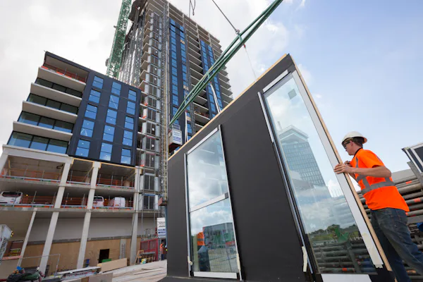 Woontoren Overhoeks snel wind- en waterdicht met Sips-panelen