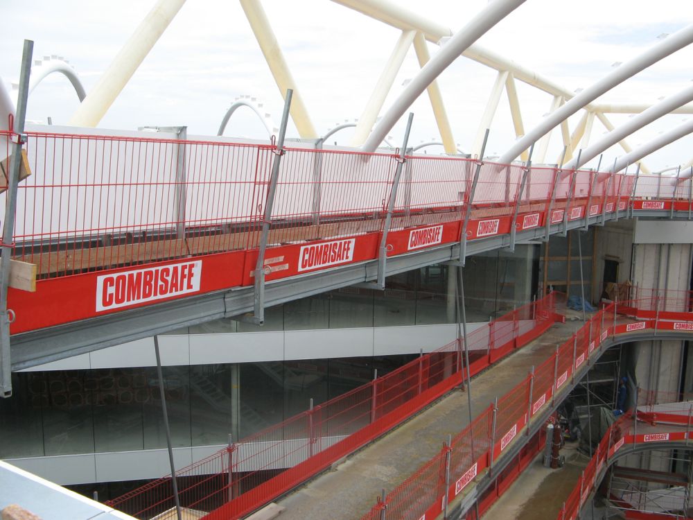 Randbeveiliging Combisafe met zeer lichte draad