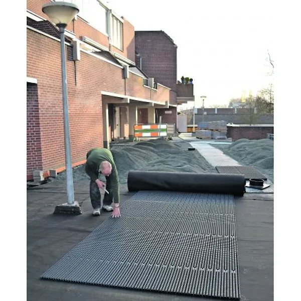 'Promenadedek' werkt volledig waterafvoerend