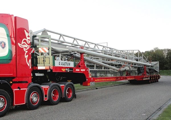 Vlastuin krijgt Broshuis trailer met zeer lage laadvloer