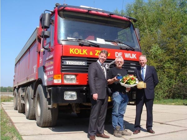 Terberg-kipper kilometermiljonair