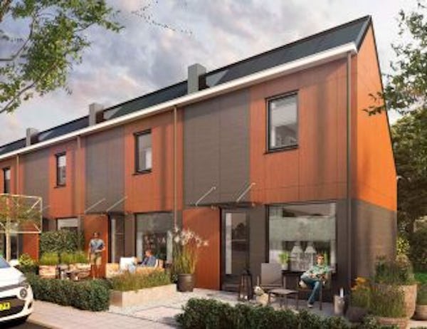 Tiny rijtjeshuis komt uit de timmerfabriek van Dik Wessels