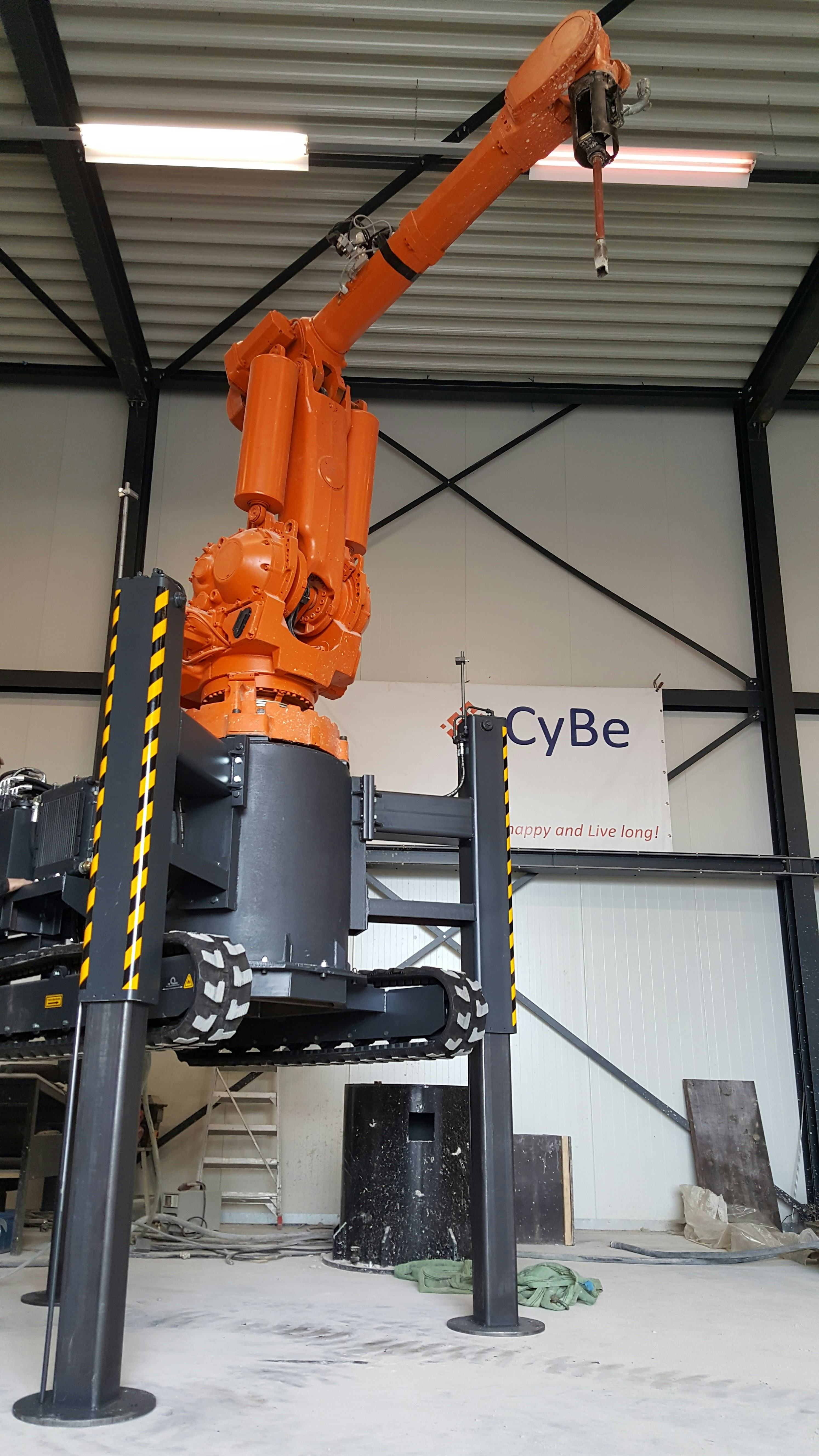 Cybe verkoopt betonprinter aan Japanse prefab beton fabrikant