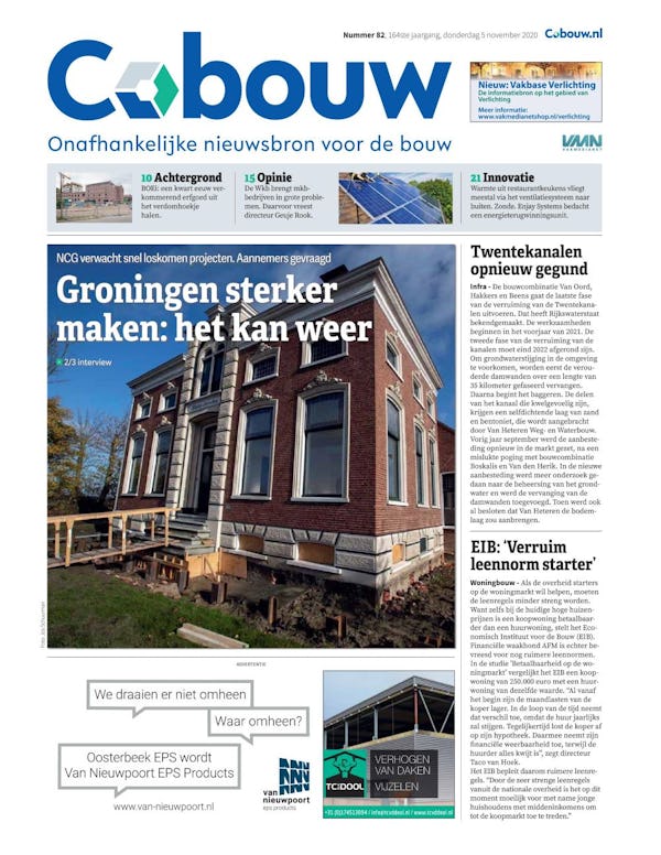Cobouw 5 november 2020