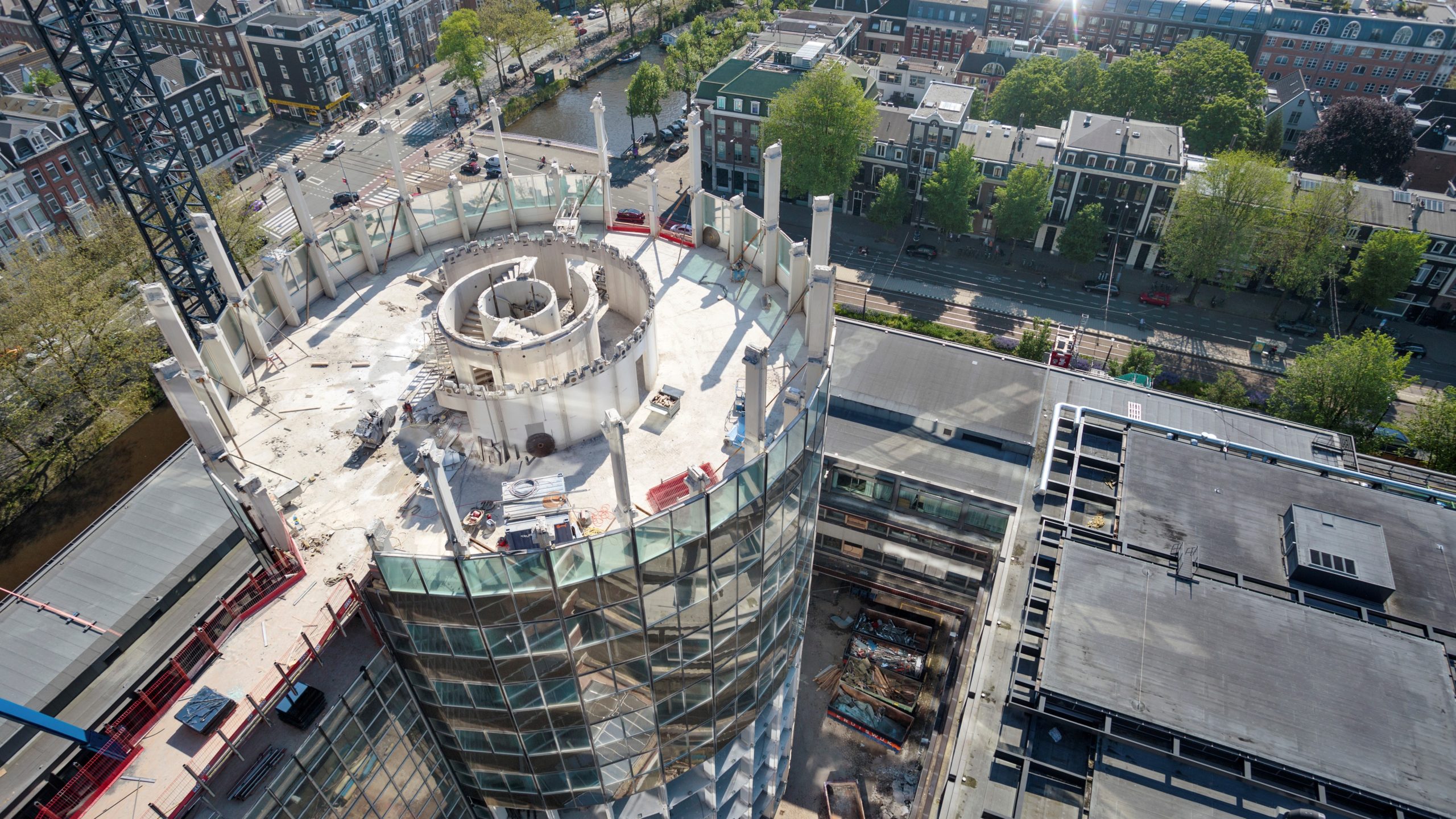 Ingebroken kluis en rijke sloopoogsten bij renovatie DNB-gebouw