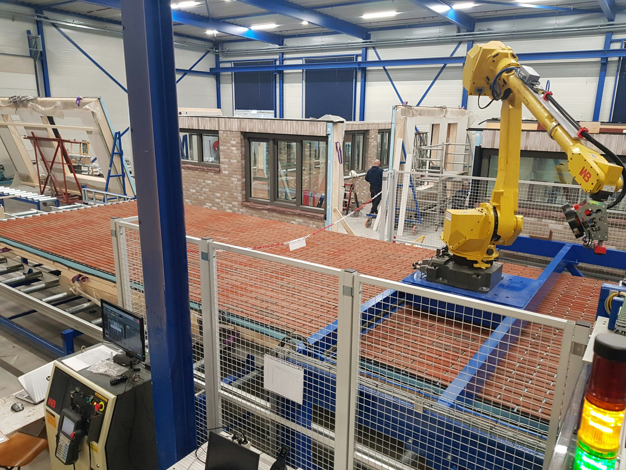 Bij een goede metselrobot zijn de slordigheden ingeprogrammeerd