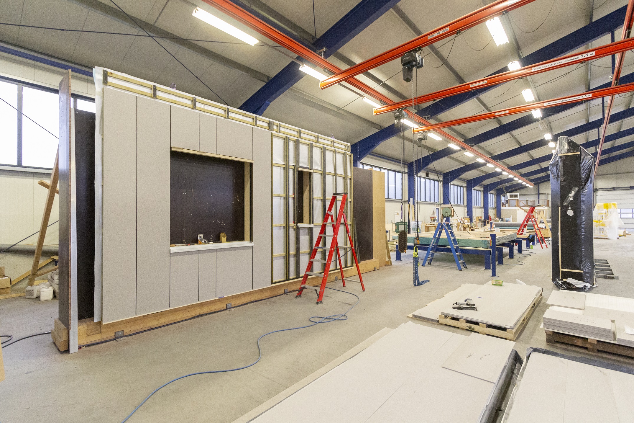 Prefab hsb-elementen van De Kroon Prefab zorgen voor veel snelheid en ...