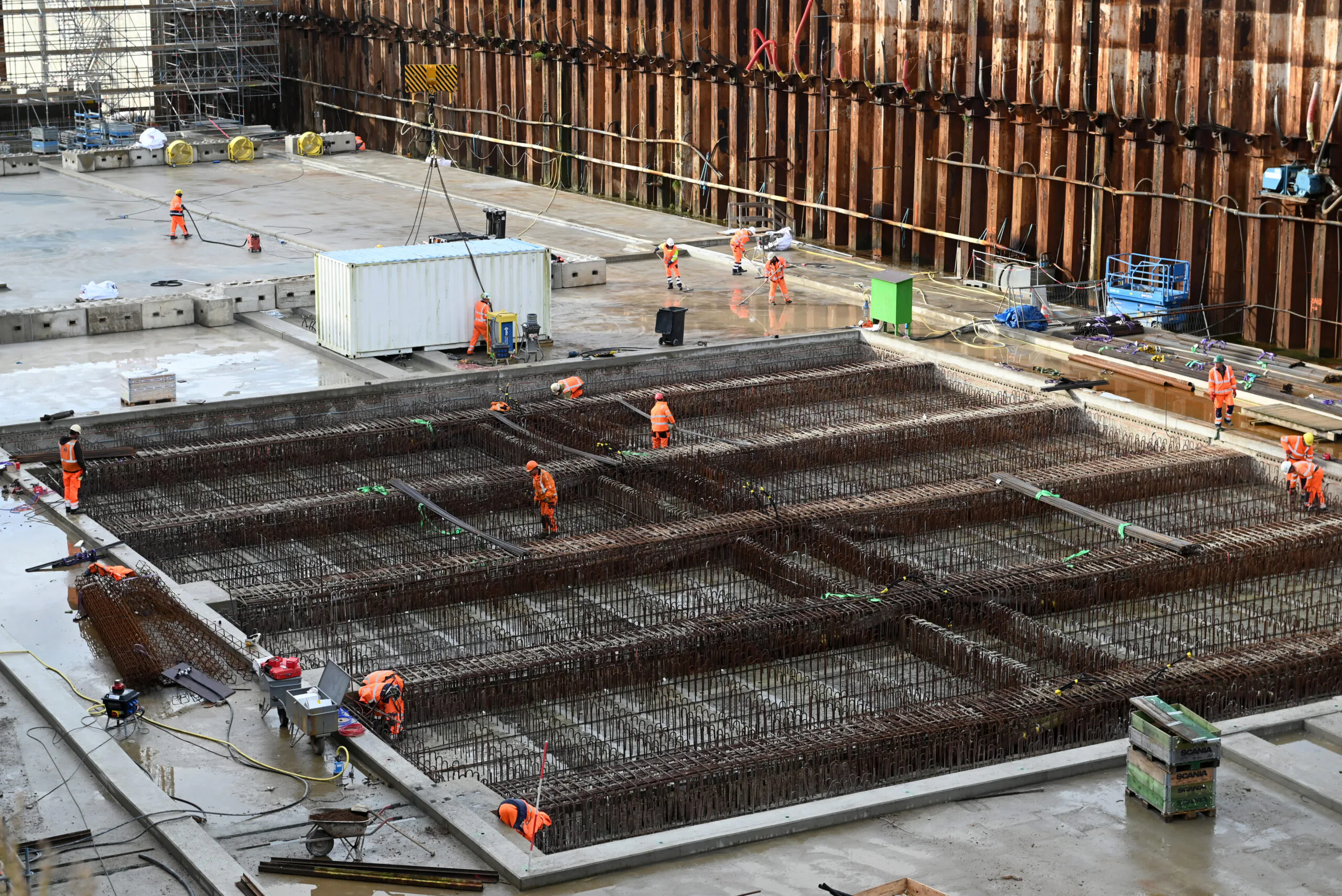 Tijdelijke fundering Maasdeltatunnel ligt er straks voor eeuwig
