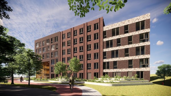 Voormalig sportpark Shell omgetoverd naar energiezuinig woonpark