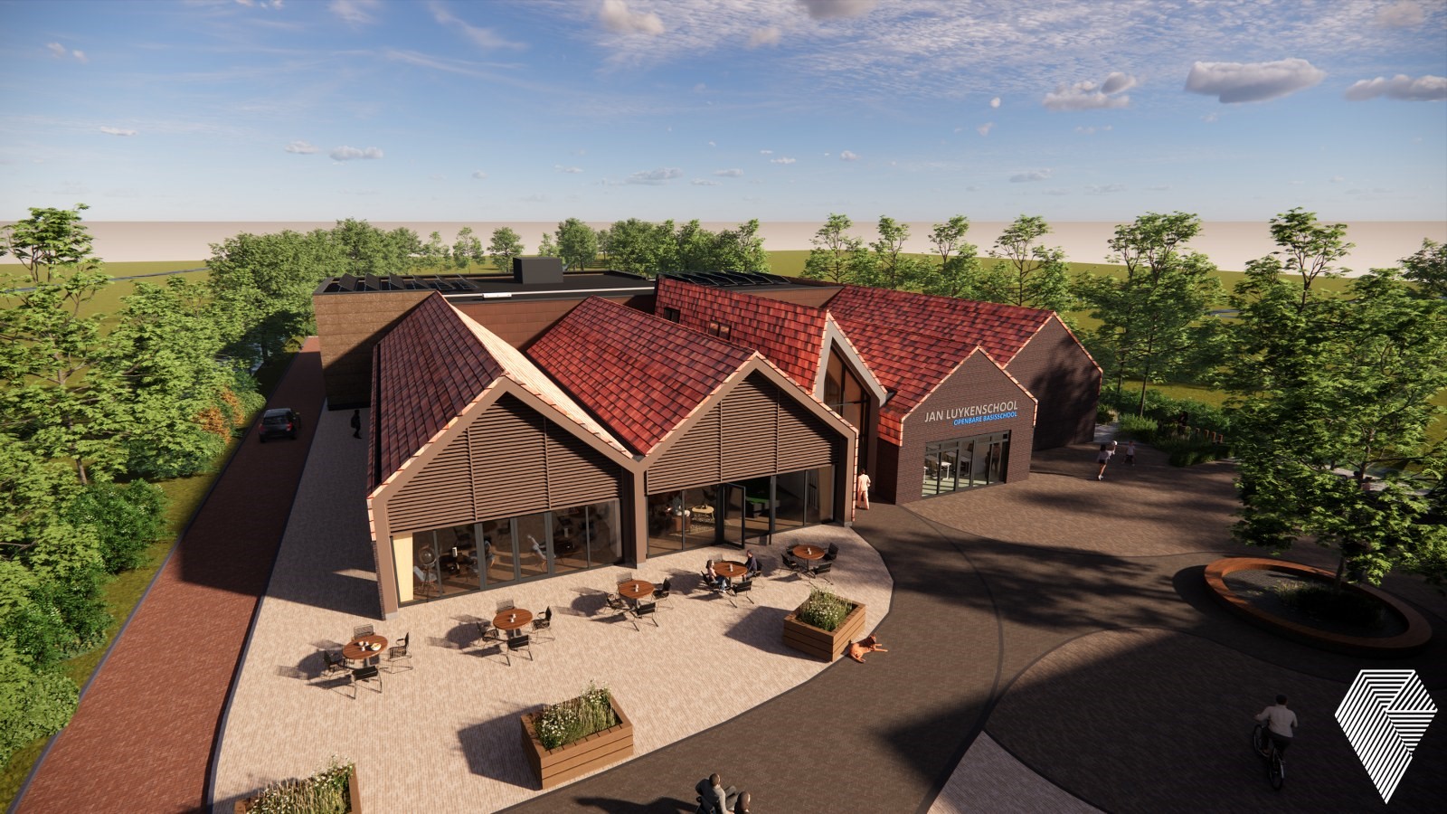 Diversiteit landschap komt terug in multifunctionele accommodatie Schellinkhout