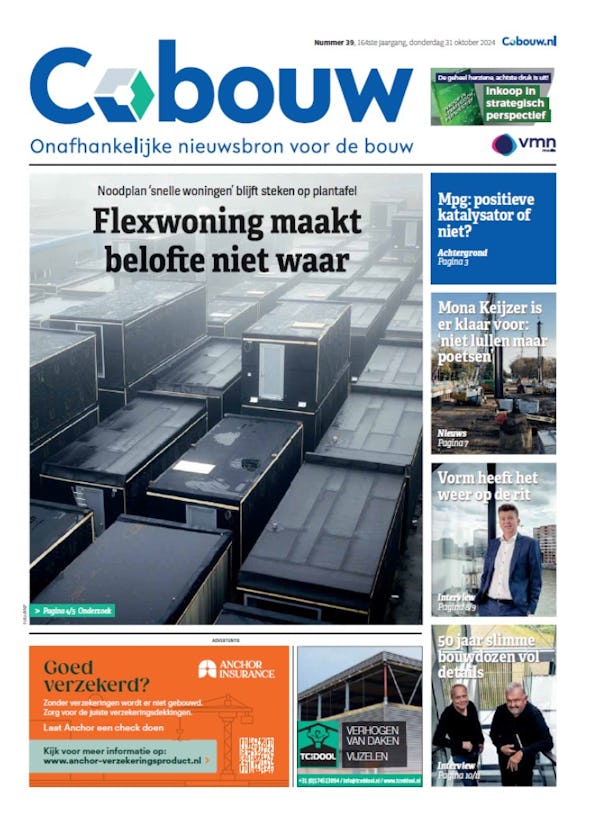 Cobouw 31 oktober 2024